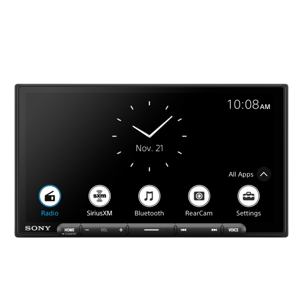 Open Box Sony XAVAX6000 6.95" 1-DIN Digital Multimedia w/ CarPlay ...