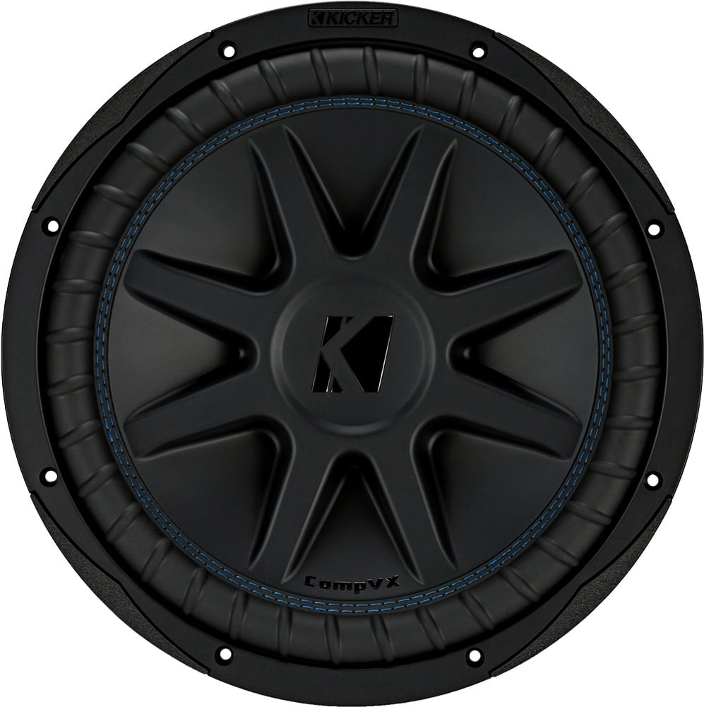 Open Box Kicker 50CVX124 CompVX 12-Inch 1500 Watt Subwoofer w/ Dual ...