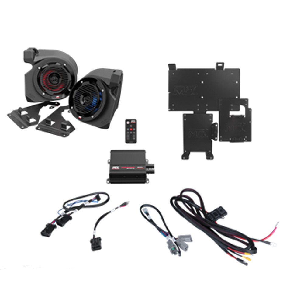 MTX RZR-14RC-THUNDER2 2-speaker Amplified Audio System for RZR vehicles ...