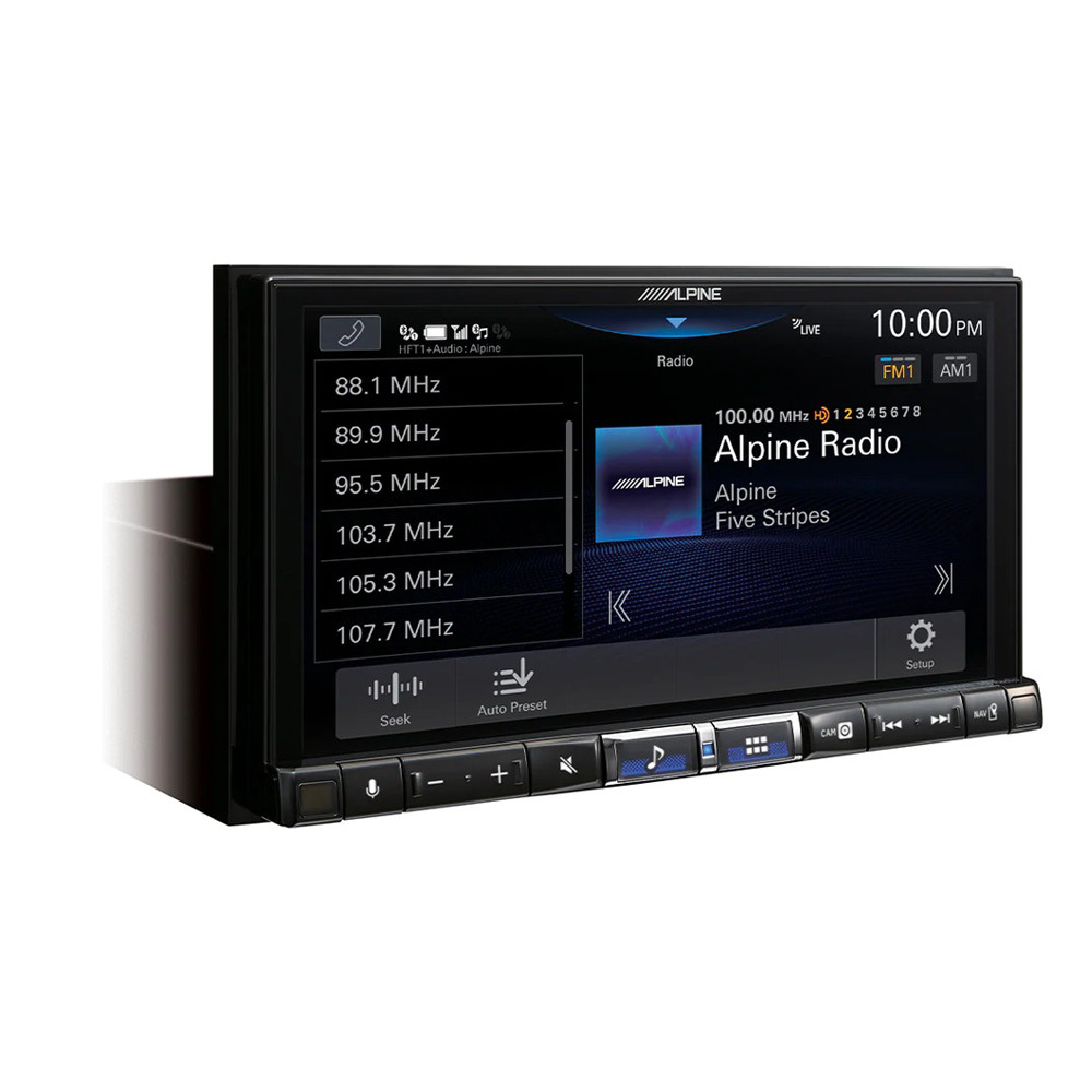 Alpine ILX-507 7" Multimedia Receiver w/ CarPlay/Android Auto ...