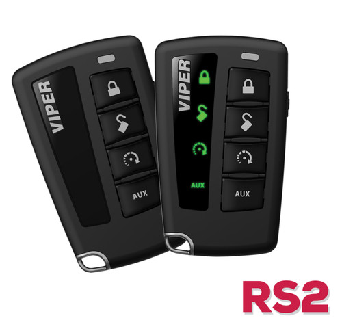 Viper D9857V 2-Way, 4-Button LED Remote Start System with Bypass (4806V)