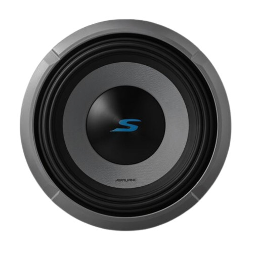 Alpine S-Series S2-W10D4 10" Subwoofer with 4-Ohm Voice Coils & 1800W ...