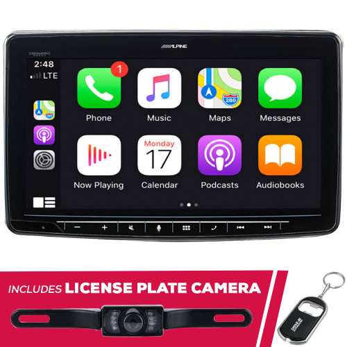 Alpine ILX-F411 11" Touchscreen Multimedia with License Plate Camera