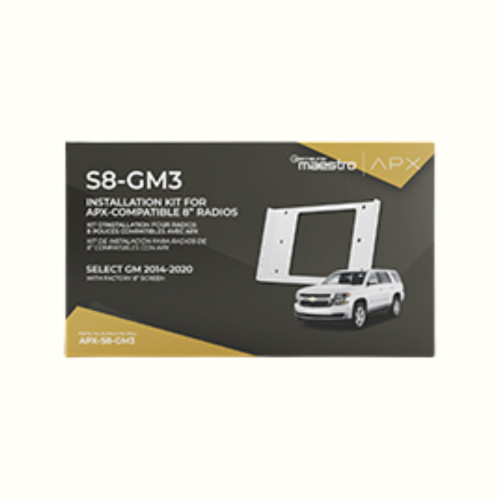 Maestro APX-S8-GM3 APX 8" Radio Installation Kit for GM with Motorized ...
