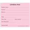 General Pass Pad - NationalSchoolForms.com