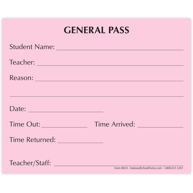 Hall Passes