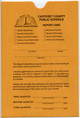 Report Card Envelope - Kraft Thumb-Cut Report Card Cover