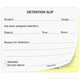 Detention Slip - NationalSchoolForms.com