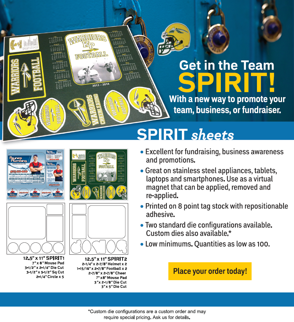 Custom Spirit Sheets