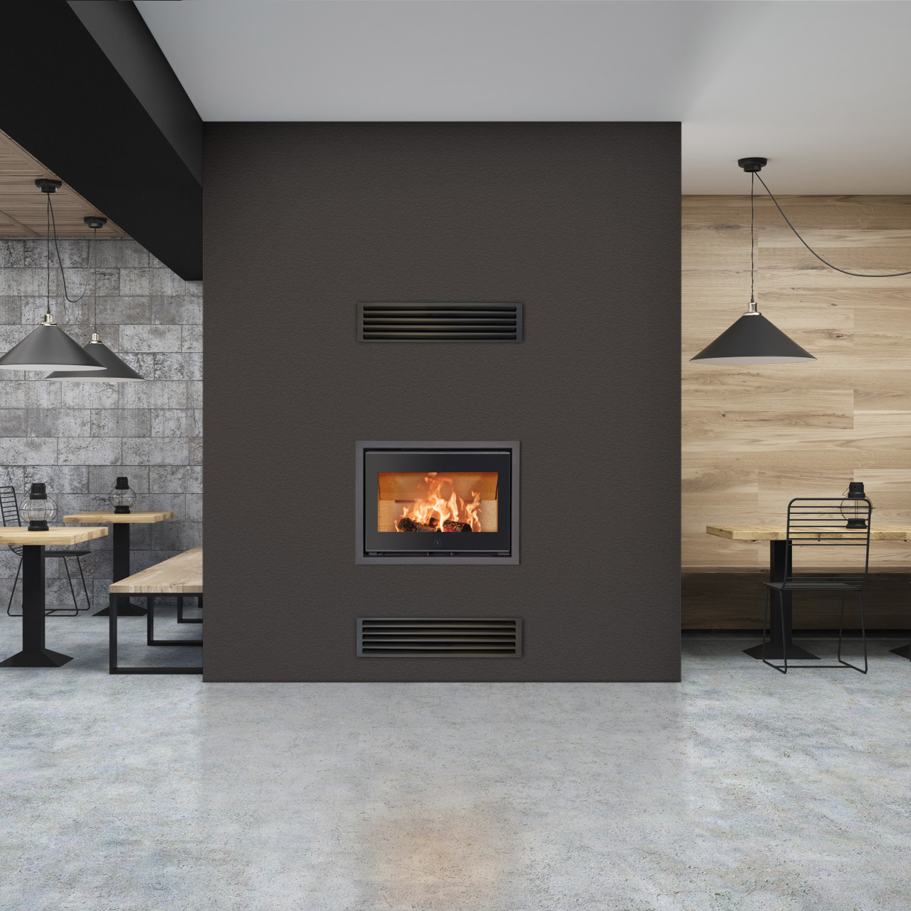 Scan Stoves 1005 VE 6kW Insert Stove