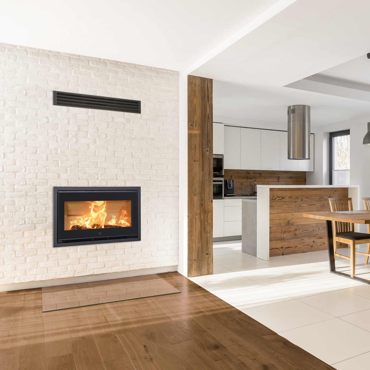 Scan Stoves 1006 VE 7kW Insert Stove