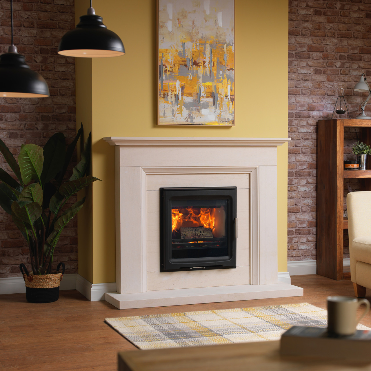 Charlton & Jenrick BPV5iW Inset multi fuel stove 5Kw