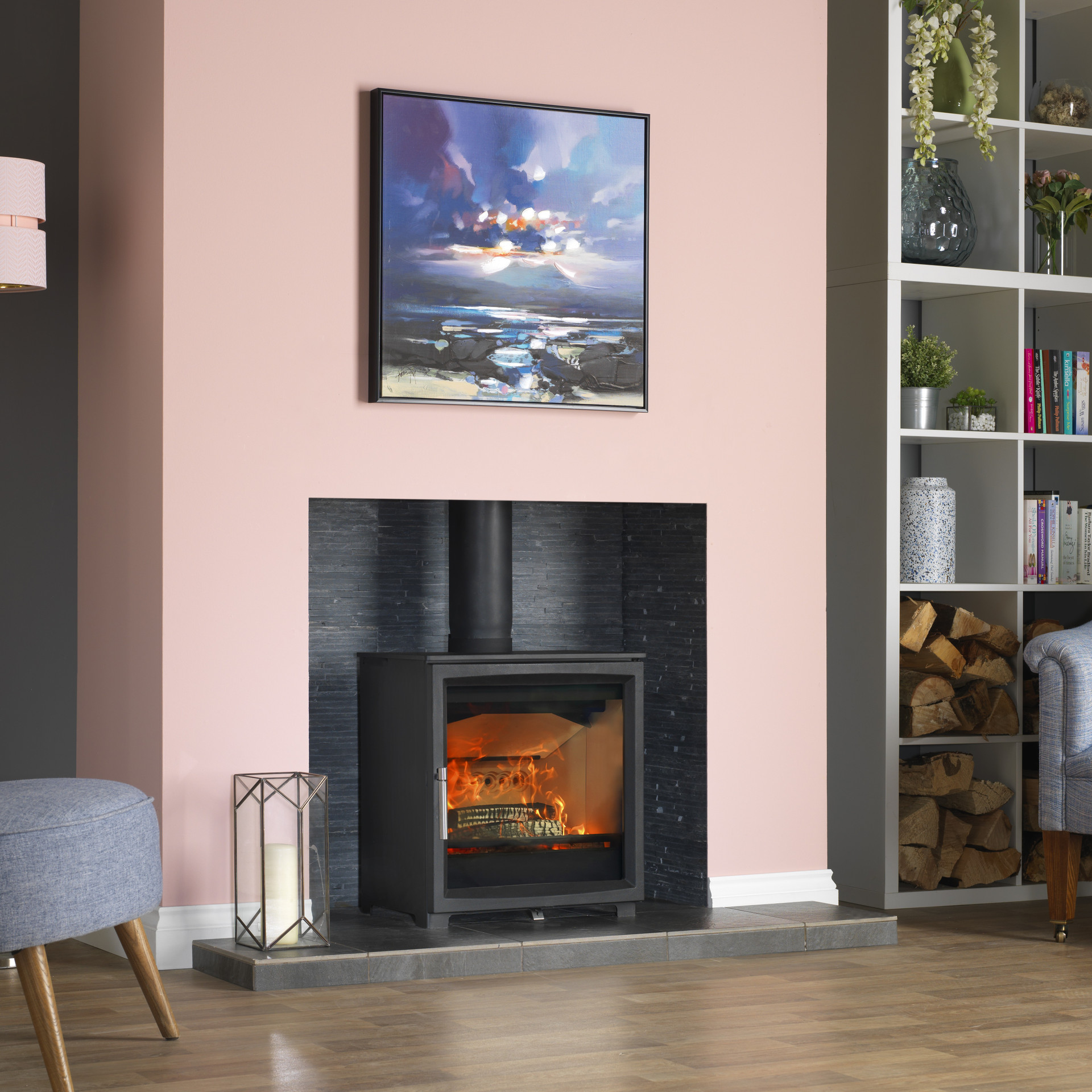 Charlton and Jenrick Woodtec 5kW Wide Deep Wood-Burning Stove