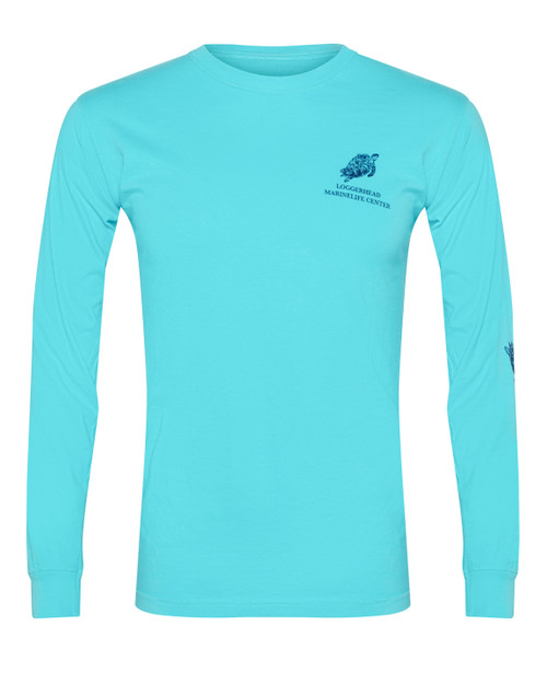 Long Sleeve Cotton Compass T-Shirts | Loggerhead Marinelife Center