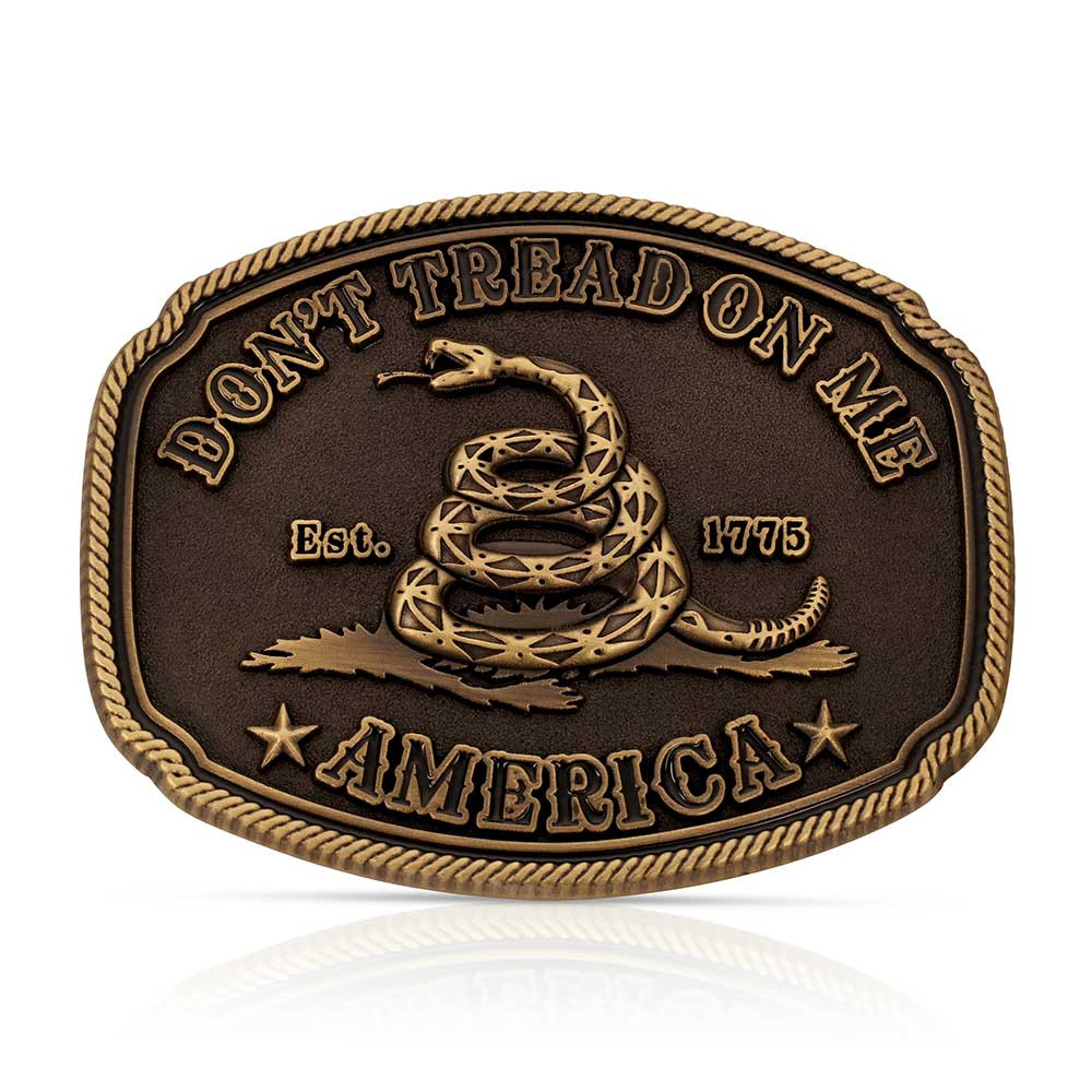 Montana SIlversmiths American Gadsden Don't Tread on Me Heritage ...