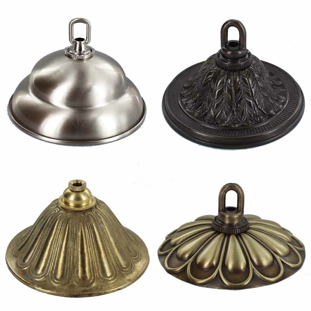 1-1/16in Center Hole Fixture Canopies | Grand Brass Lamp Parts, LLC.