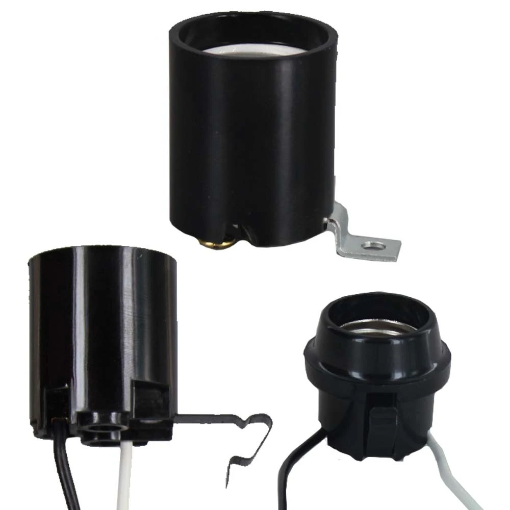 E-26 Phenolic Plastic Lamp and Lighting Sockets | Grand Brass Lamp Parts