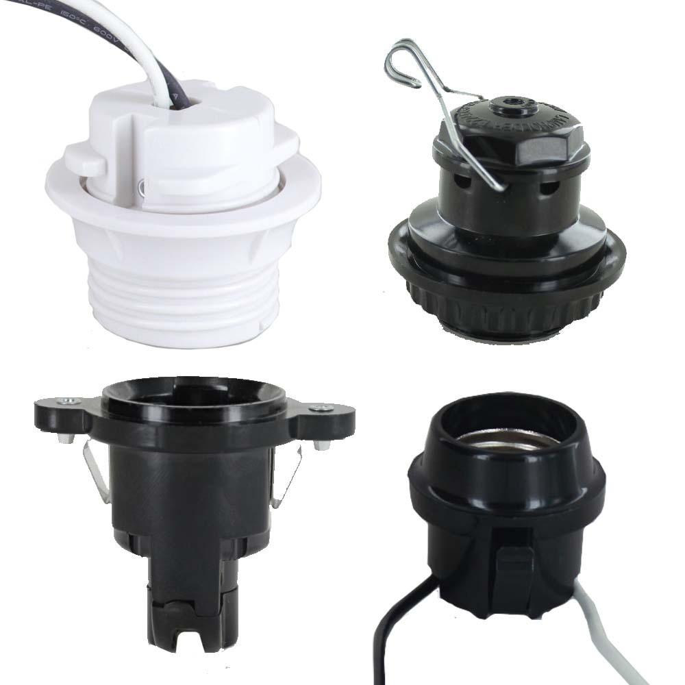 E-26 Phenolic Plastic Lamp and Lighting Sockets | Grand Brass Lamp Parts