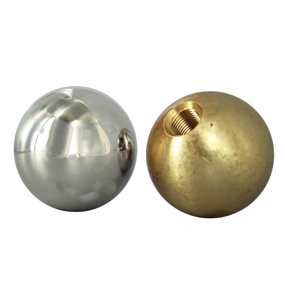 Solid Brass Turned Balls | Grand Brass Lamp Parts, LLC.