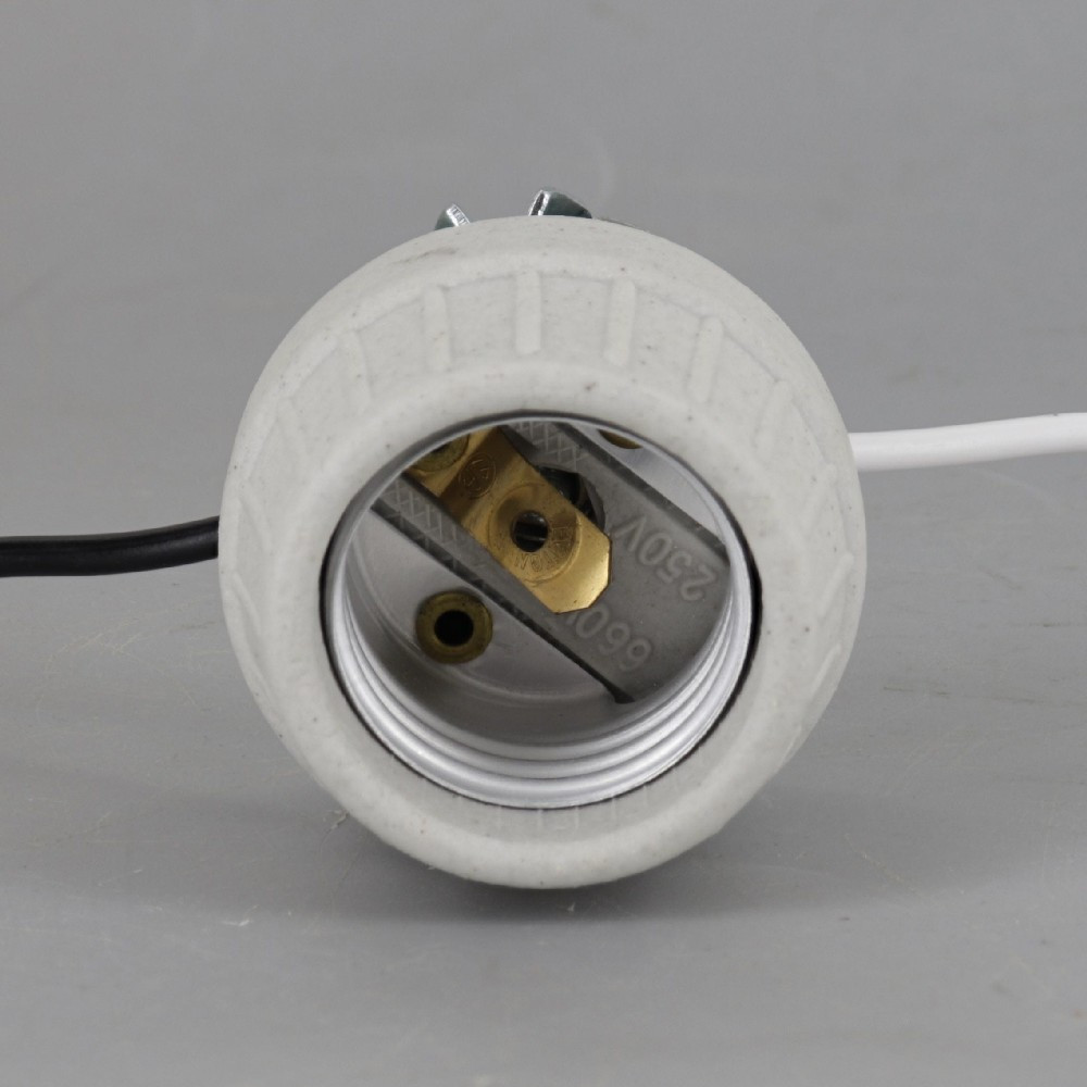 Snap-In E-26 Base Porcelain Lamp Sockets