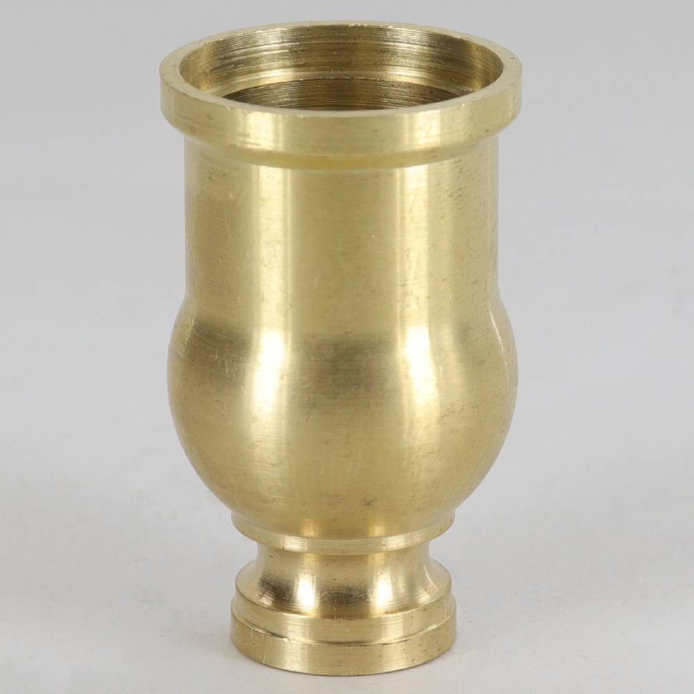 Turned Brass Lamp Socket Cups | Grand Brass Lamp Parts, LLC.
