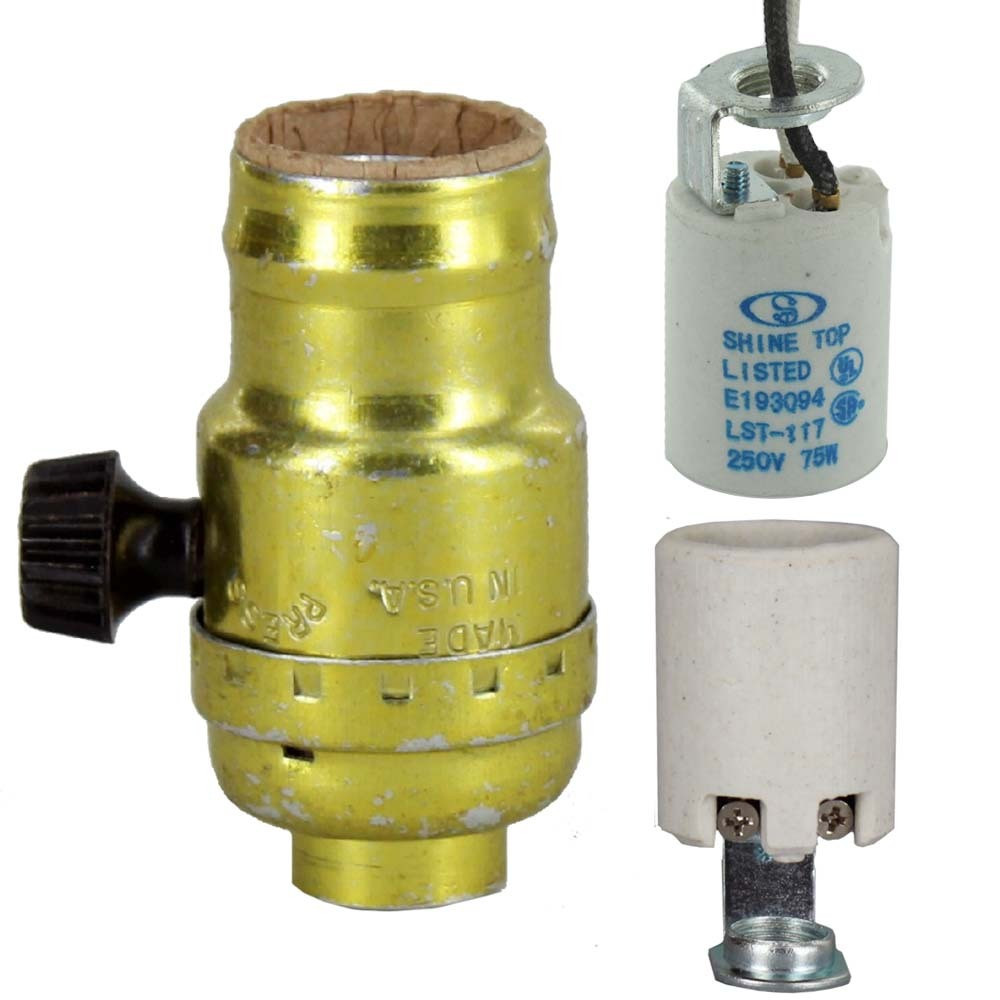 Lamp Sockets - Light Sockets - Lamp Holders | Grand Brass Lamp Parts, LLC.