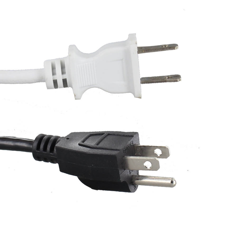 Wire Power Cords With Molded Plugs | Grand Brass Lamp Parts, LLC.