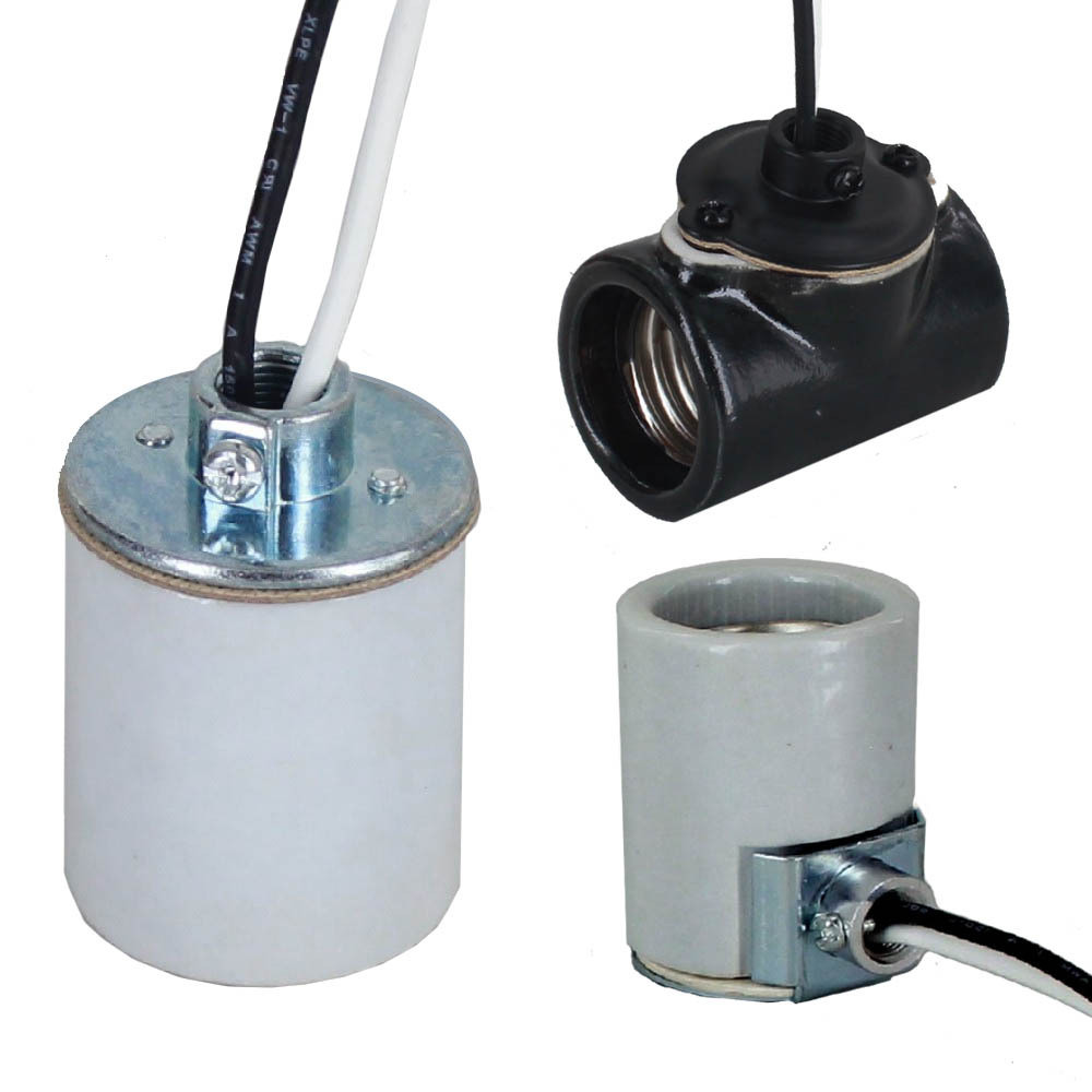 E-26 Porcelain Lamp Sockets