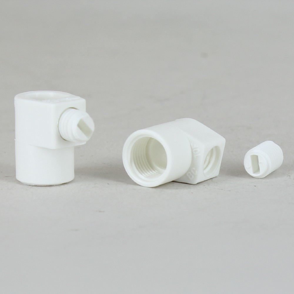 1/8ips Female Threaded Plastic Strain Relief with M7 threaded Nylon ...