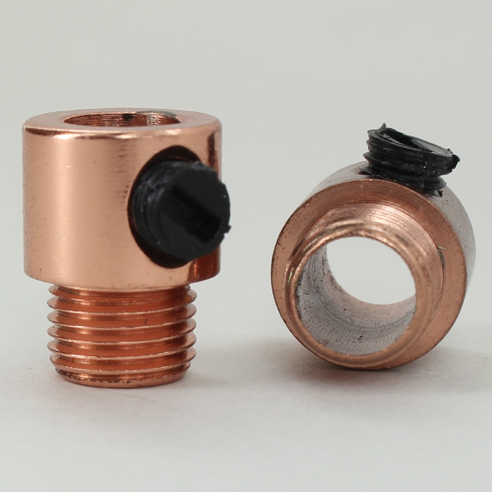 1/8ips. Male Threaded Strain Relief with Nylon Set Screw - Polished ...