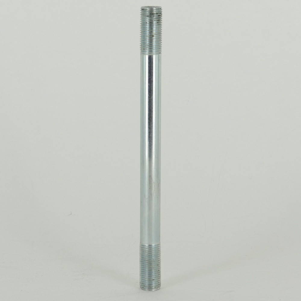 24in. Zinc Plated Steel Pipe with 1/8ips. Thread