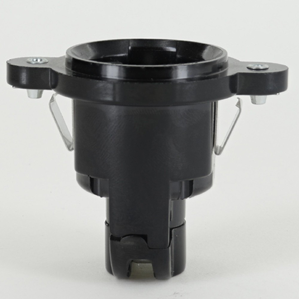 Black E-26 Base Phenolic Sign Socket with Snap In Mount for Use with ...