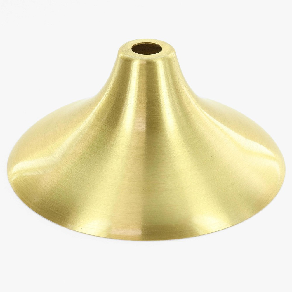 4in Diameter Cylindrical Cup - Brushed Brass