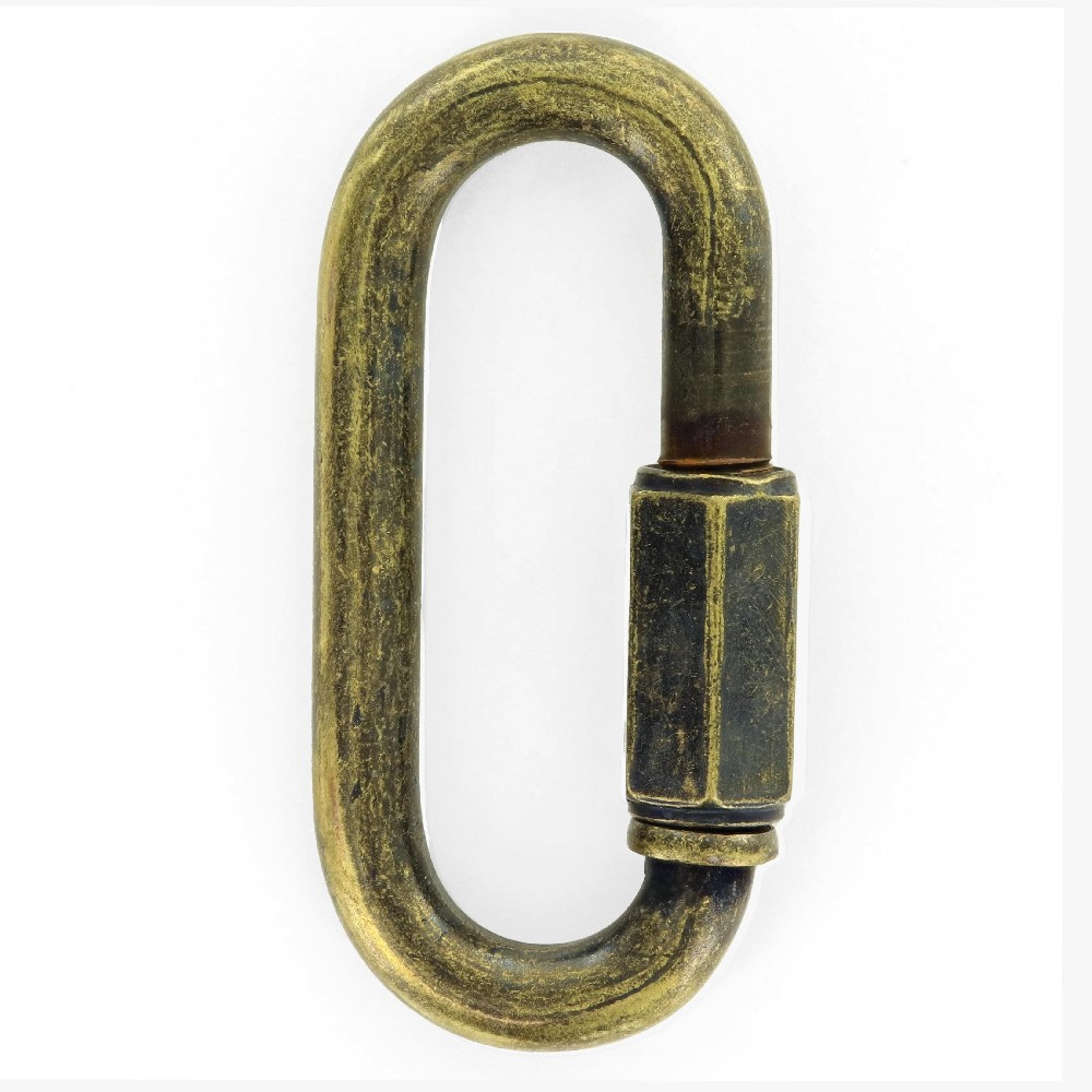 5/16in.(8mm)Thick Steel Quicklink - Antique Brass Finish