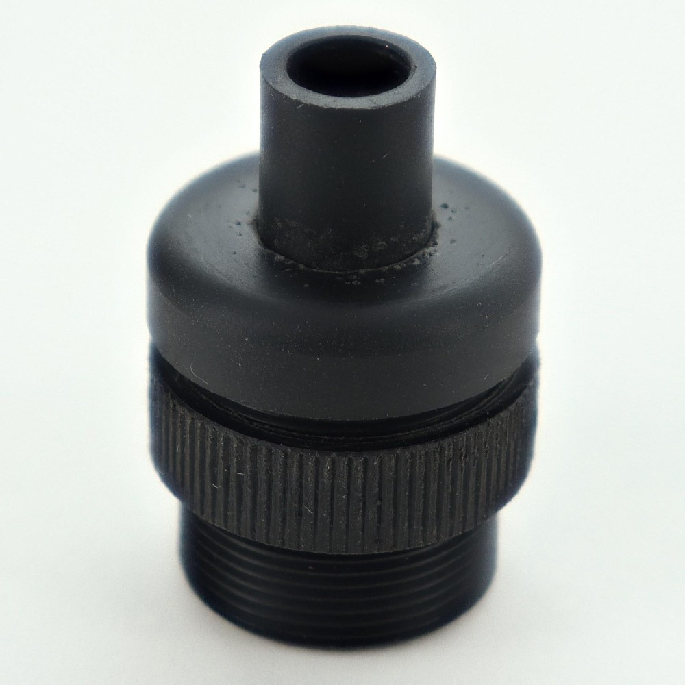 Black Nylon Cable Gripper with Shoulder Stop and Ring for use with SVT ...