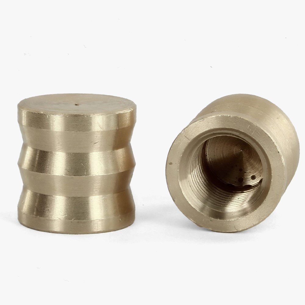 1/4ips Threaded Pointed Step Geometric Finial