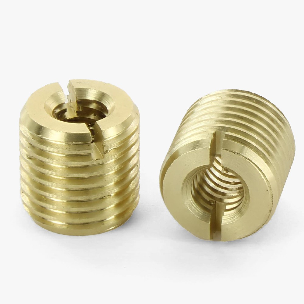 1/4-20 UNC Female X 1/4ips Male Threaded Slotted Reducer without Shoulder