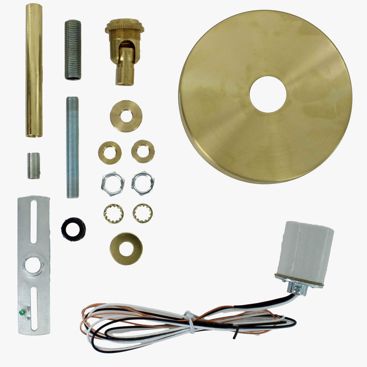 Choose your Finish / Choose your Length Downrod Pendant Kits