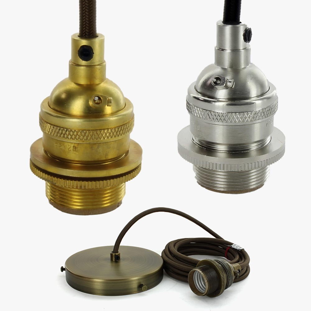 Choose your Color - E-26 Edison Keyless Uno Pendant Fixture