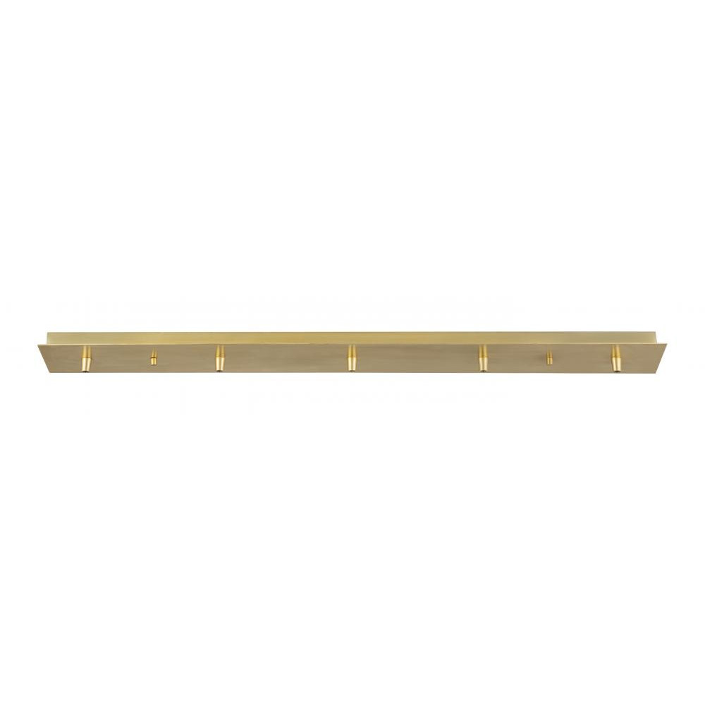 Choose Your Color - 5 Light - 36in Long - Rectangular Multi Port Canopy