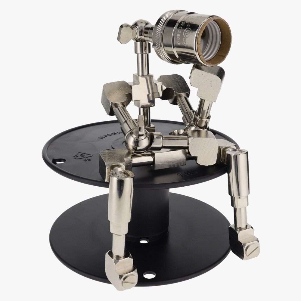 DIY - E-26 Medium Base - Articulated Grand Brass Lamp Socket Robot ...