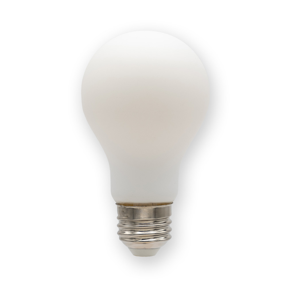 5.0W A19 Shape, E26 Base Dimmable Retrofit Filament Bulb with White ...