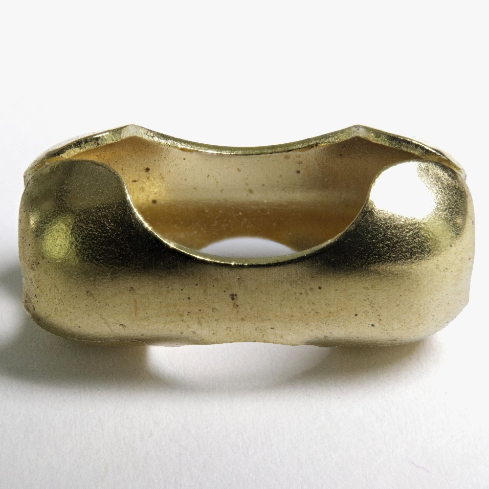 Steel Beaded Chain Coupling for #13 1/4in. Thick Beaded Chain - Brass ...