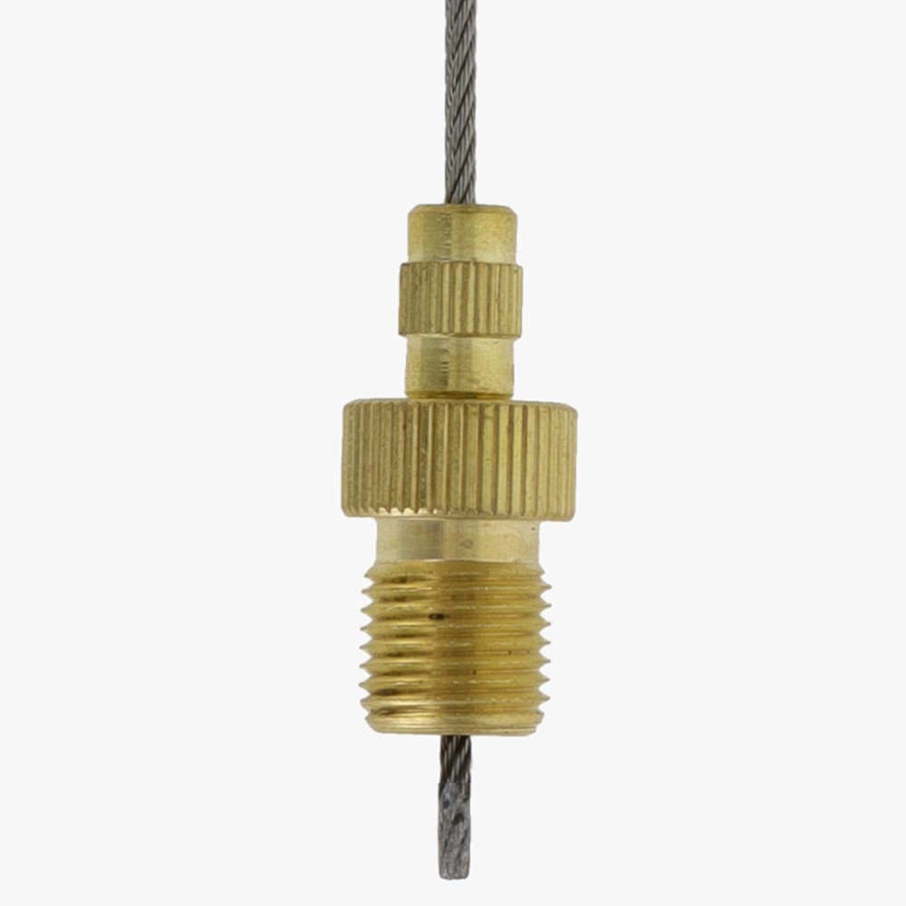 1/8ips Male Thread - Brass Suspension Gripper with and Cable Locking ...