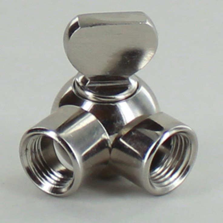 1/8IPS Female X 1/8IPS Female Threaded Polished Nickel Finish ...