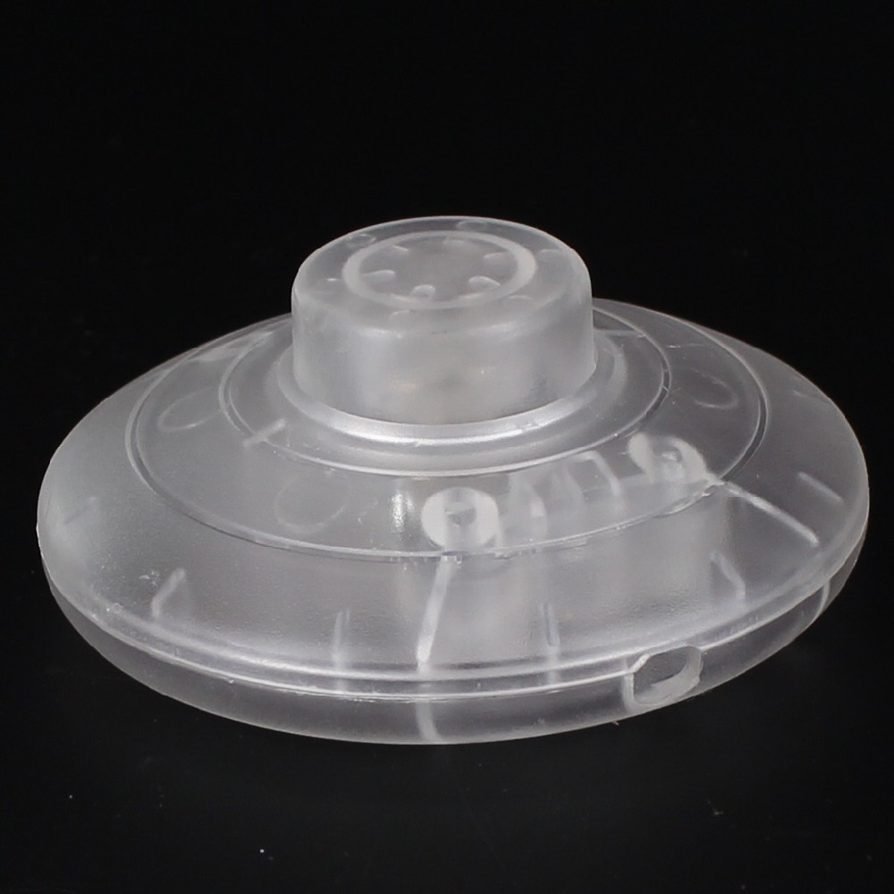 Step-On Foot Switch with Push In Terminals - Clear