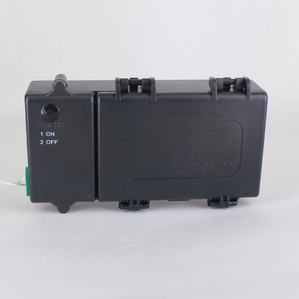 3D Battery Pack with On/Off Push Switch and Wire Leads