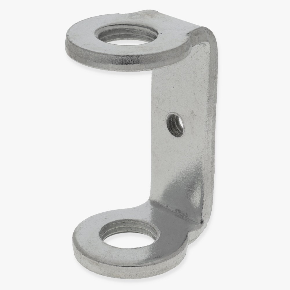 1/8ips. X 1/8ips. 1-1/2in. Stamped Zinc Plated Steel Hickey with 8/32 ...