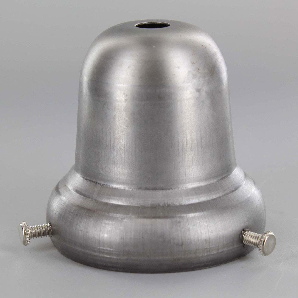 2-1/4in. Unfinished Steel Bell Holder with Screws