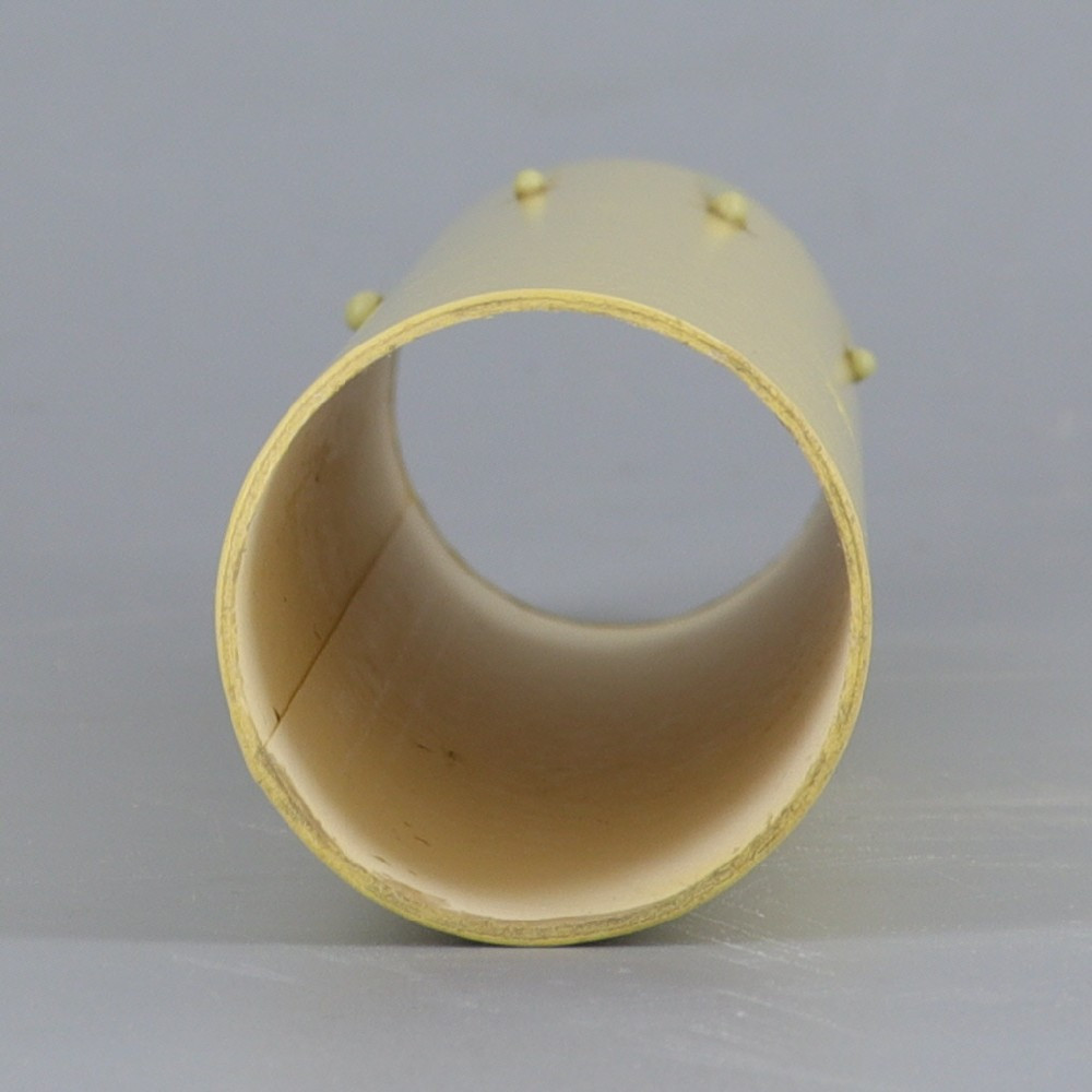 Import - 6in. Paper E-26 Base Candle Socket Cover - Edison - Antique Drip